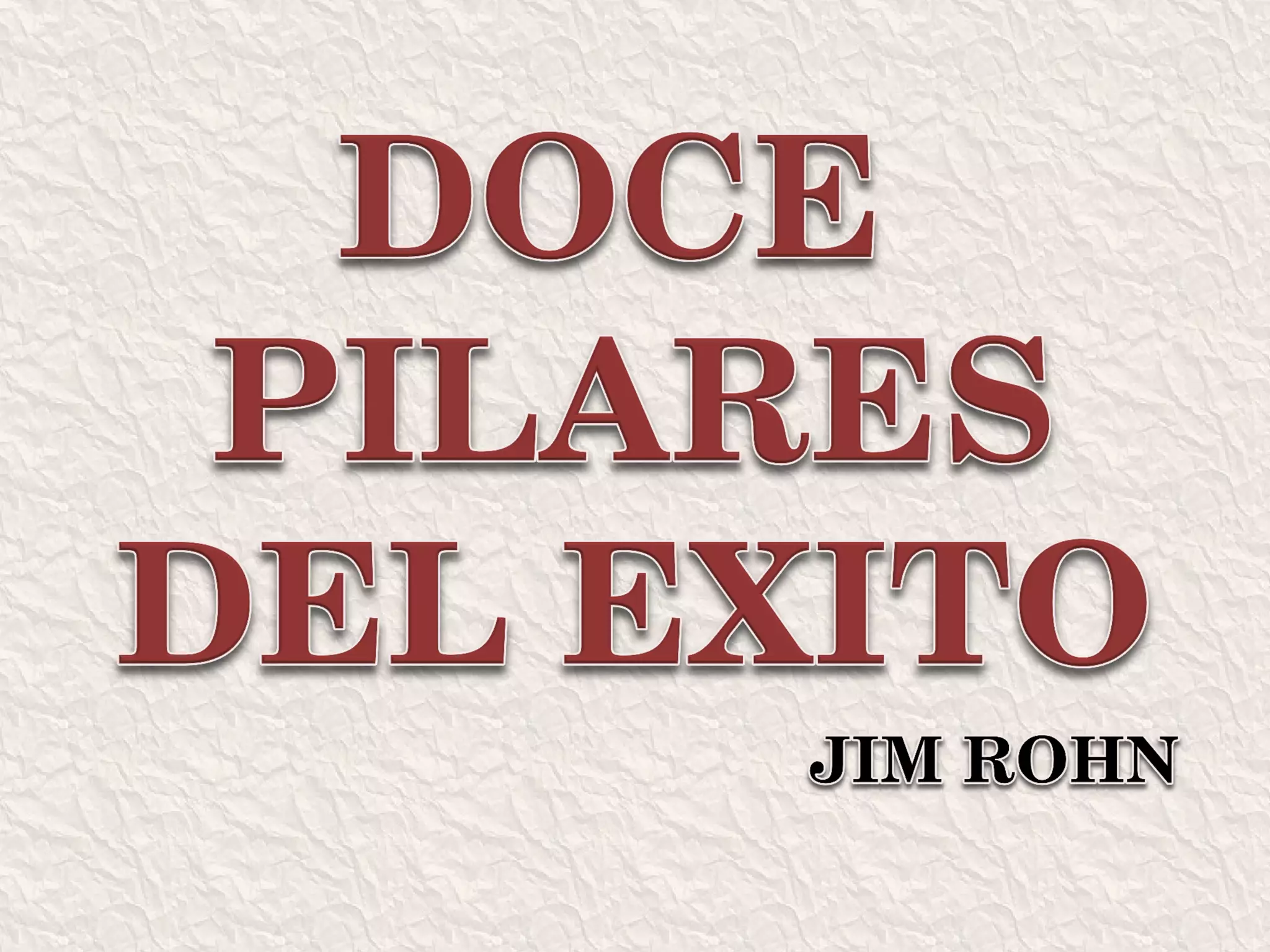 Doce pilares | PDF