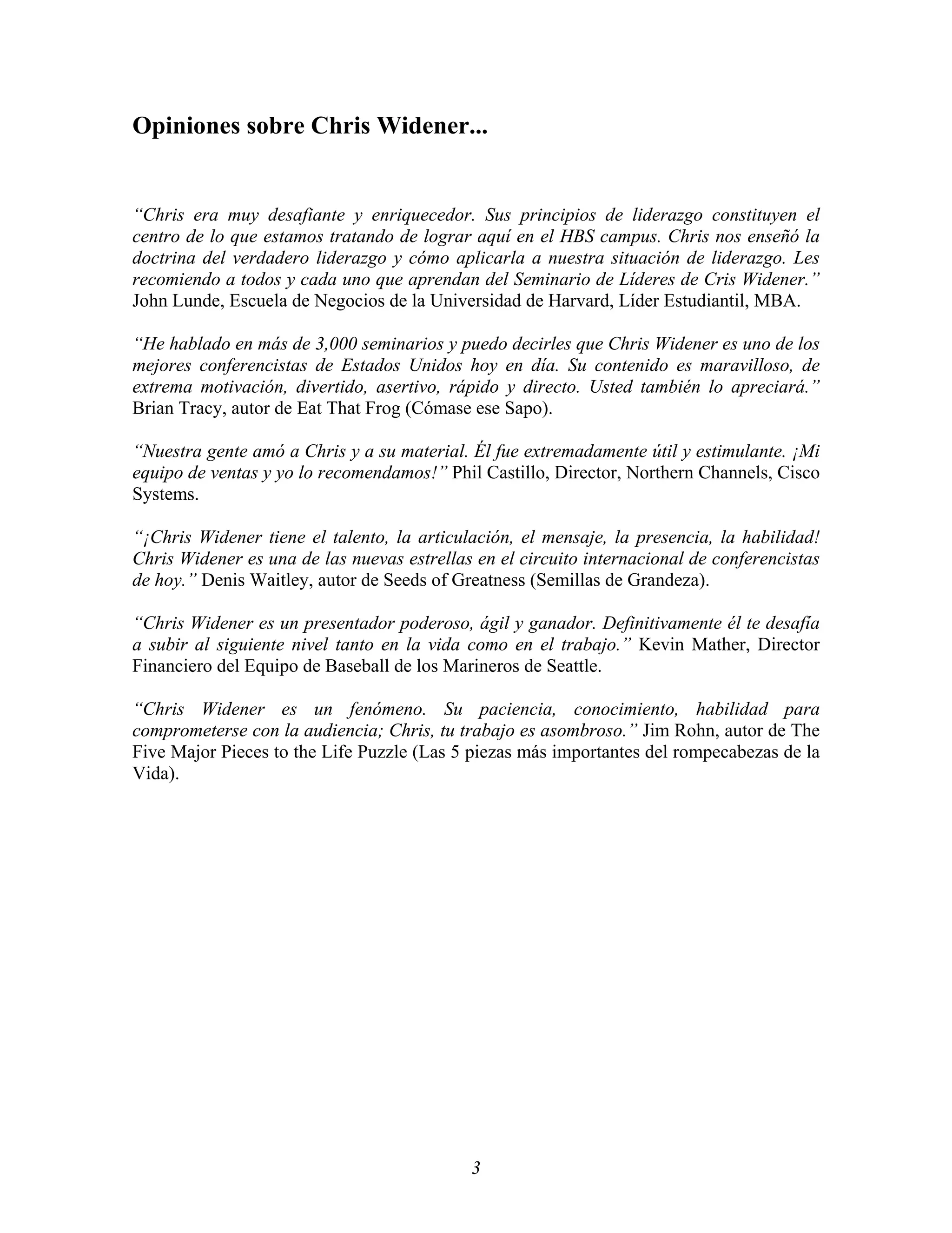 Doce pilares de jim rohn | PDF