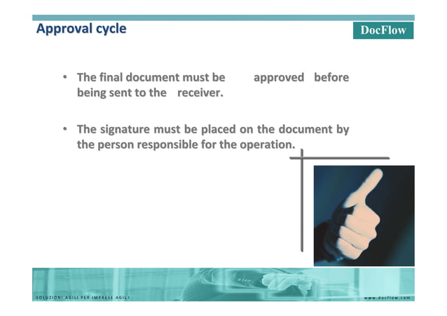 DOCFLOW EPROCS: correspondence tracking | PPT