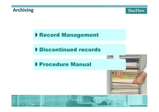 DOCFLOW EPROCS: correspondence tracking | PDF