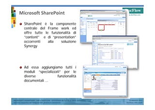 DOCFLOW SYNERGY: integrazione dati documenti e processi amministrativi | PDF