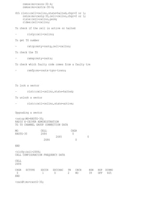 Docfoc.com ericsson commands | PDF