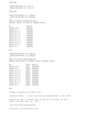 Docfoc.com ericsson commands | PDF