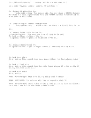 Docfoc.com ericsson commands | PDF