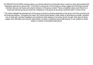 [PDF] Groups in Action: Evolution and Challenges (with Workbook, CourseMate with DVD, 1 term (6 ...