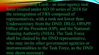 guidelines in the implementation of the eo series 2018 | PPTX