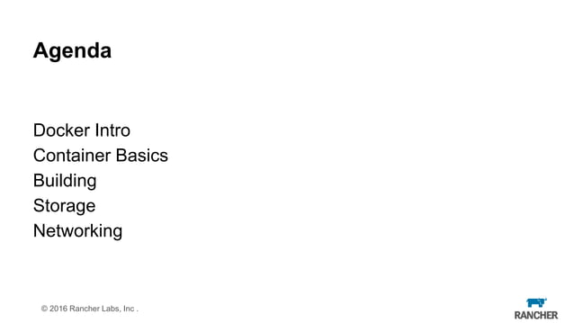 Austin - Container Days - Docker 101 | PPT