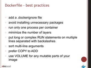 Docker / Ansible | PPT