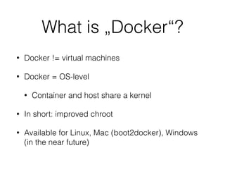 Docker | PPT