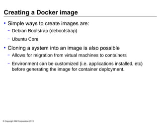 Docker on Power Systems | ODP | Operating Systems | Computer Software and Applications