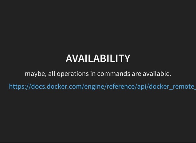 visualization of Docker metrics | PPT
