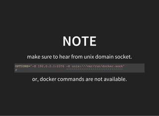 visualization of Docker metrics | PPT