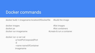 Docker - Contain that Wild Application by Marvin Arcilla | PPT