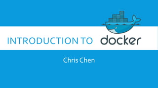 Introduction to Docker | PPT