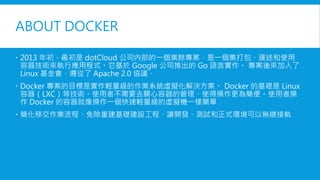 Introduction to Docker | PPT
