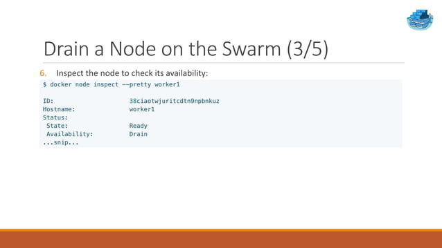 Docker Swarm For Beginner Pptx Operating Systems Computer Software And Applications