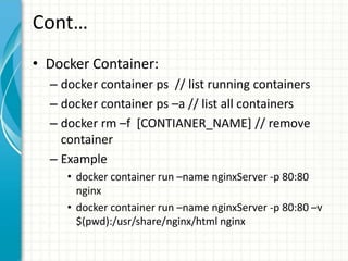 Docker: From Zero to Hero | PPTX