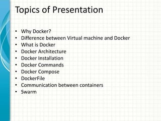 Docker: From Zero to Hero | PPTX