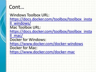 Docker: From Zero to Hero | PPTX