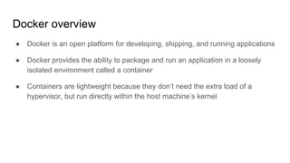 Monitoring docker: from zero to Azure | PDF | Cloud Computing | Internet