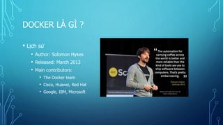 Docker Overview | PPT