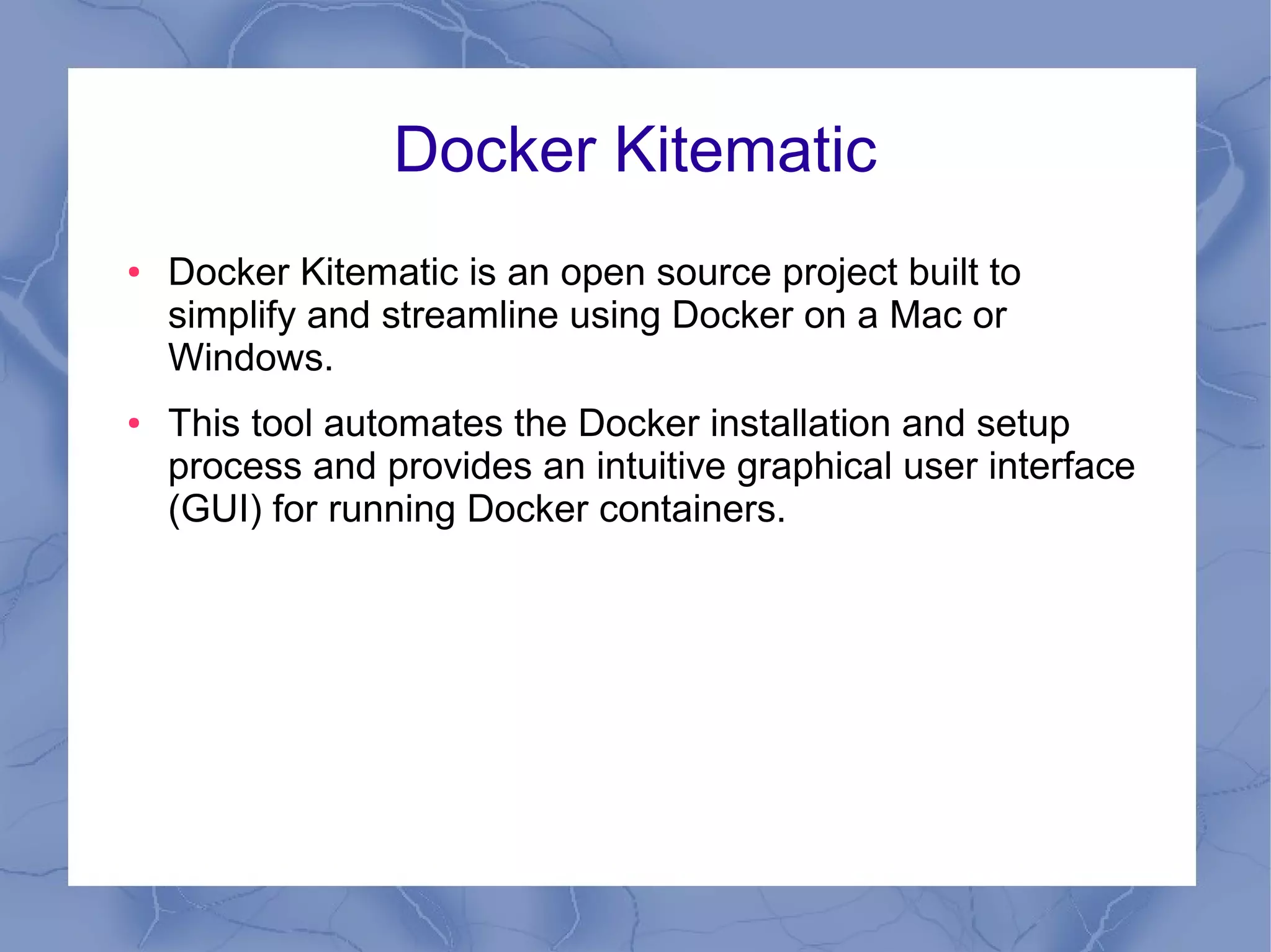 Docker Basics | PPT