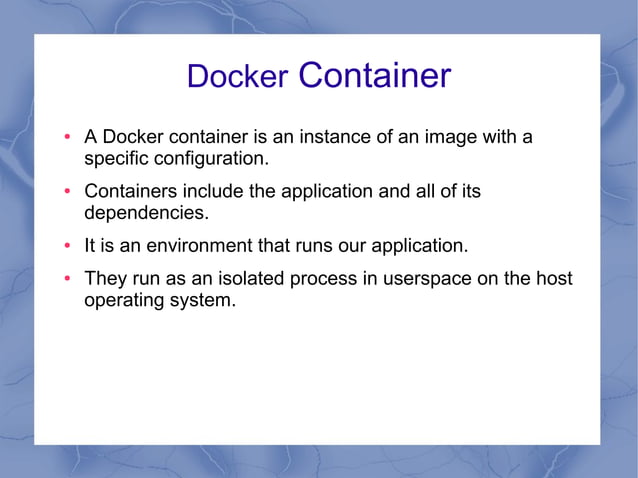 Docker Basics | PPT