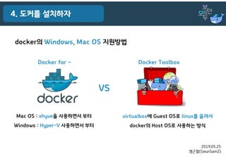 왕초보를 위한 도커 사용법 | PPT