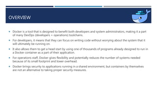 Docker - A Quick Introduction Guide | PPTX | Operating Systems ...