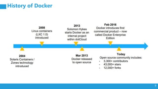 Introduction To Docker, Docker Compose, Docker Swarm | PPTX