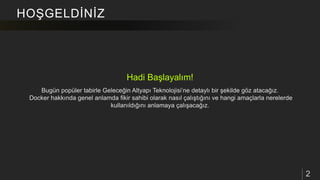 Docker Egitimi | PPTX