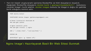 Docker Egitimi | PPTX