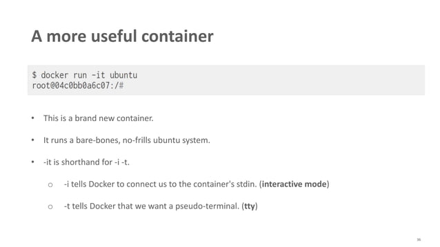 Containerization Using Docker And Its Applications Ppt