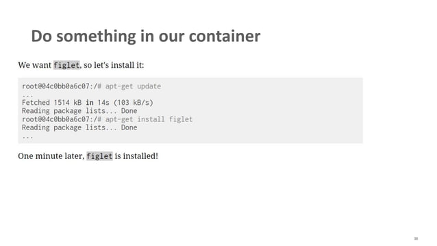Containerization using docker and its applications | PPTX