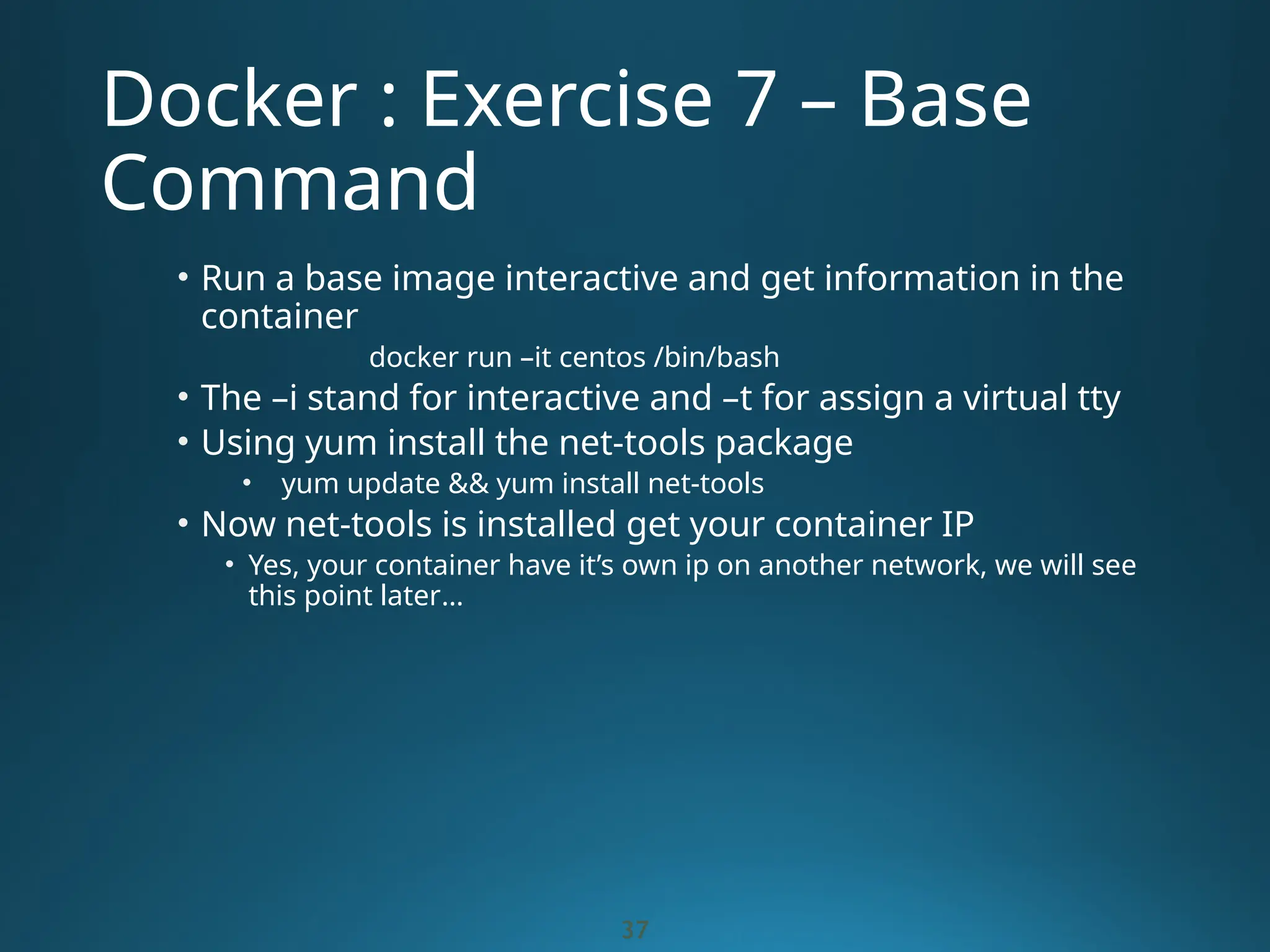 Docker: Introduction to Container Moduls | PPTX