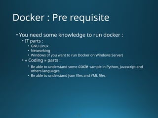 Docker: Introduction to Container Moduls | PPTX