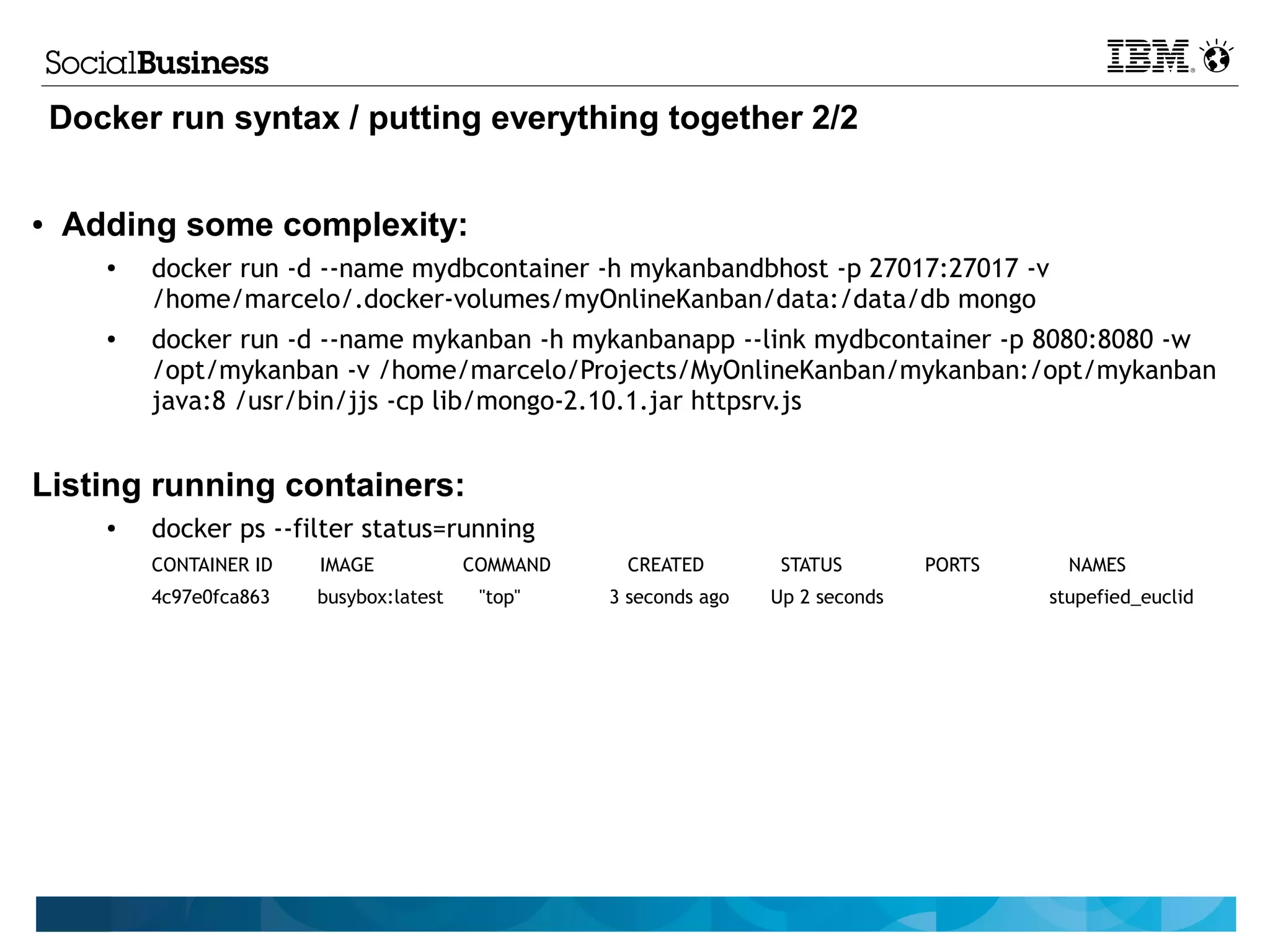 Docker: The basics - Including a demo with an awesome full-stack JS app ...