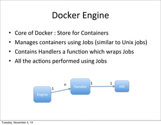 Docker Architecture (v1.3) | PDF