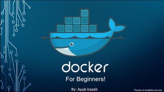 Docker for beginners | آموزش داکر برای مبتدیان | PPT