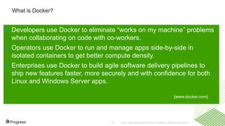 Docker 101 - High level introduction to docker | PPT