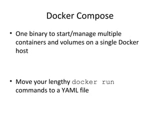 Docker and CloudStack | PPT | Cloud Computing | Internet