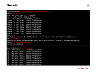 Docker - container and lightweight virtualization | PPT