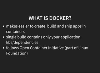 Docker from scratch | PPT