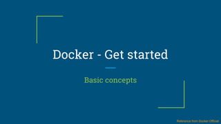 Docker get started | PDF