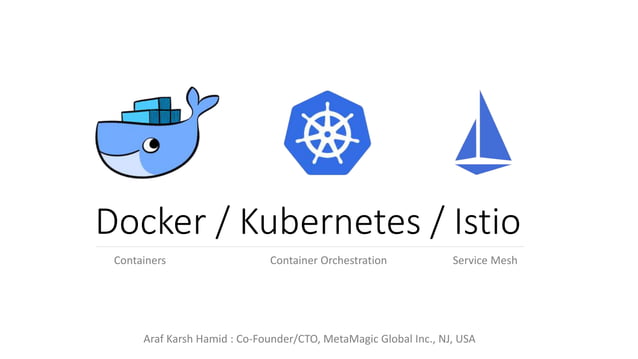Docker Kubernetes Istio | PPT