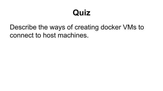 Docker-machine | PPT