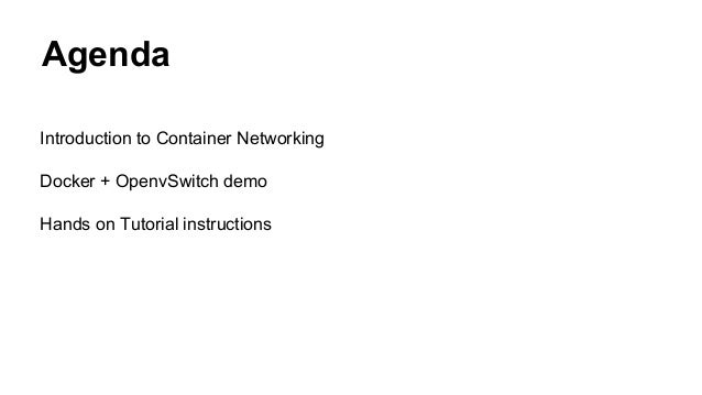 Docker Networking Meetup Intro To Docker Networking