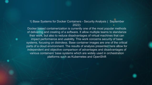 Docker-PPT.pdf for presentation and other | PDF | Operating Systems ...