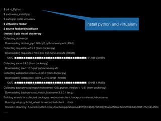 Docker remote-api | PDF