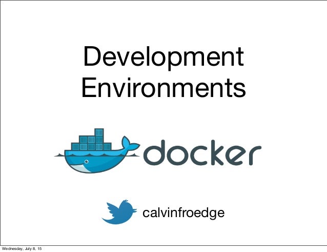 Boston Code Dojo Docker Meetup Slides